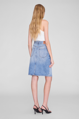 Anine Bing Jamey Skirt Arbor Blue
