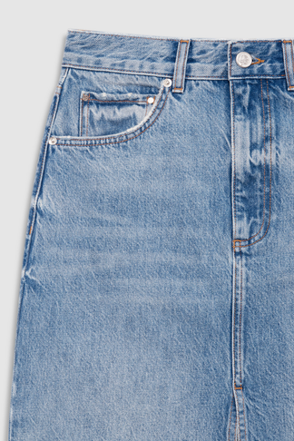Anine Bing Jamey Skirt Arbor Blue